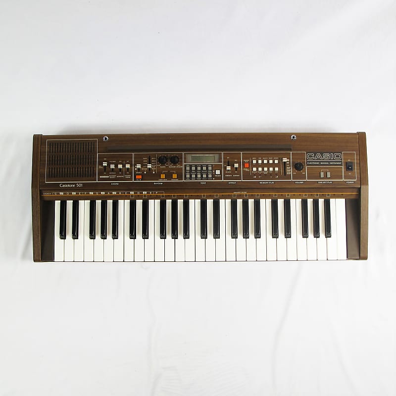 Casio CT501 Casiotone Keyboard Synthesizer 1980s | Reverb