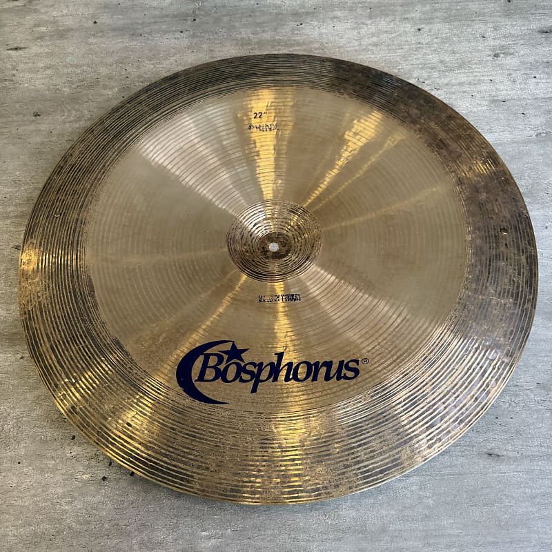 Bosphorus 22’’ china with rivets - 2124g - Natural | Reverb