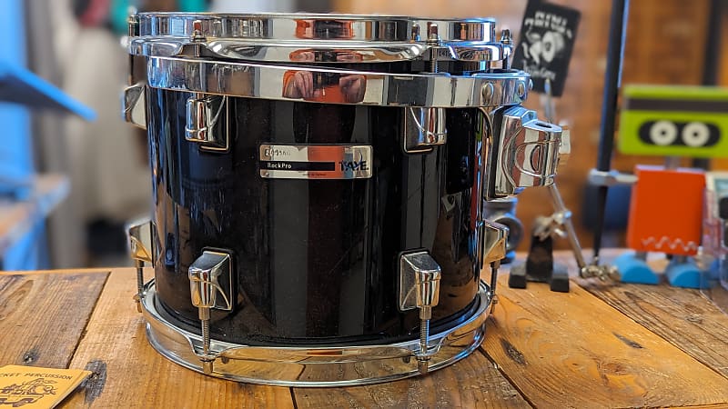 Taye Rock pro 10x8 tom jet black | Reverb