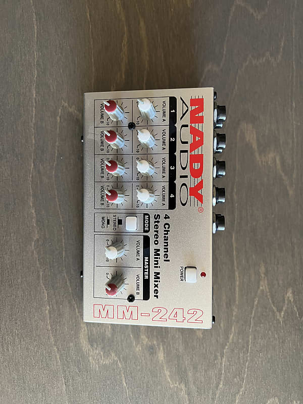 Nady Audio MM-242 4-Channel Stereo Mini Mixer | Reverb