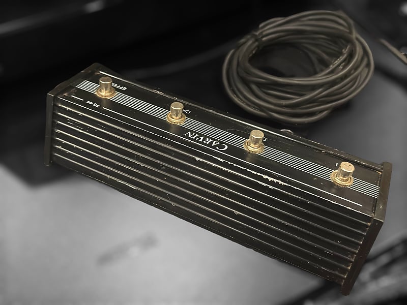 Carvin FS 44 80’s - Black Metal and plastic | Reverb