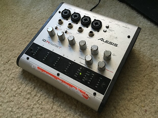 Alesis IO14 FireWire Computer Audio Interface | Reverb