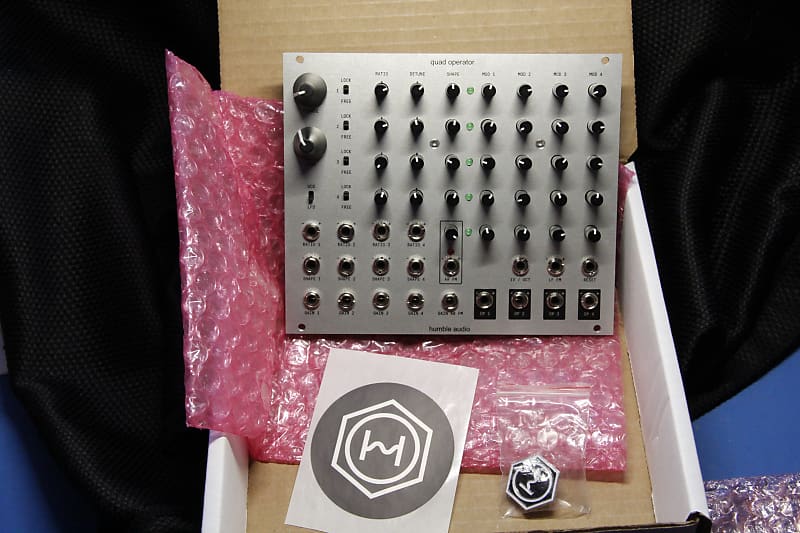 Humble Audio Quad Operator FM Oscillator Bank + Expander | Reverb