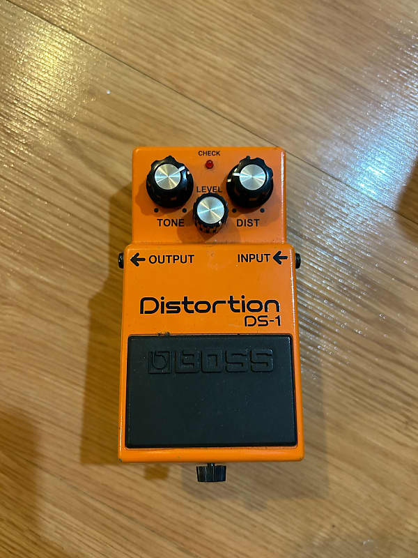 Boss DS-1 Distortion (Silver Label) 1994 - Present - Orange | Reverb