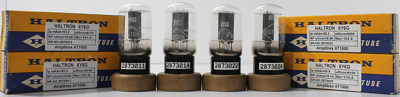 NOS NIB 6Y6G Haltron Black Base Made in West Germany | Reverb