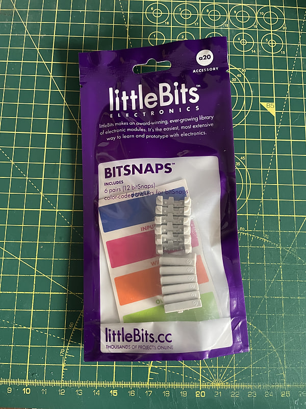 littleBits a20 bitSnaps (6 pairs; good for DIY bits if you | Reverb