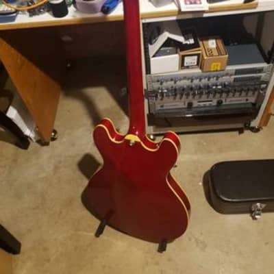Aria Unknown 335 Copy - Cherry Red | Reverb