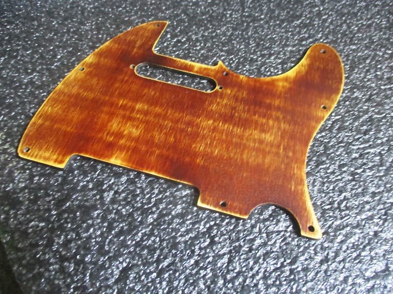 Custom Wooden Telecaster Pickguard | Reverb