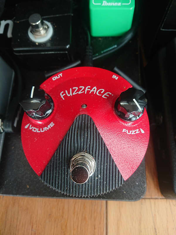 Jim Dunlop mini Fuzz Face pedal Germanium Germanium Fuzz Face | Reverb