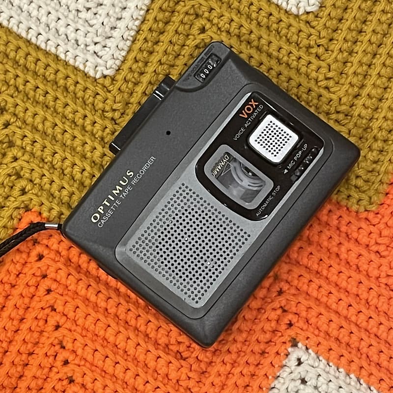 Optimus Tape Recorder 1990’s - Lines In/Out with Pitch | Reverb