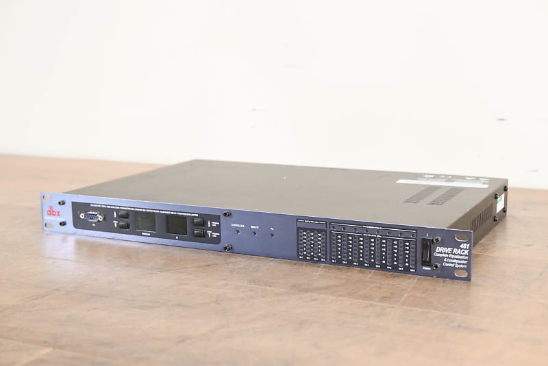 dbx DriveRack 481 Loudspeaker Management System (church | Reverb