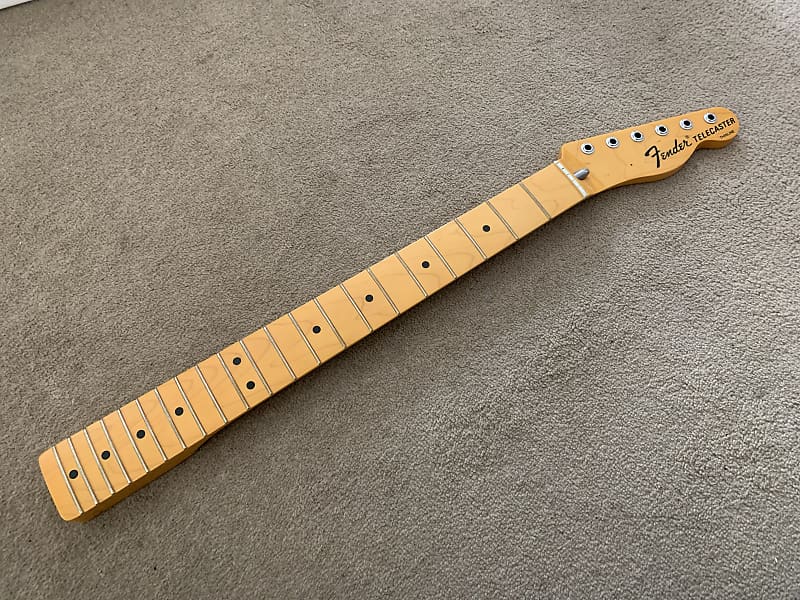 Fender 72 Telecaster Thinline Neck USA Maple | Reverb