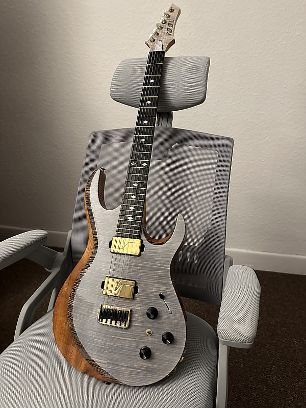 Kiesel Aries Custom - Translucent White + Fishman Upgrades | Reverb UK