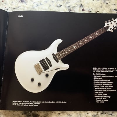 PRS Catalog 1989 Bass Studio Custom Classic Signature | Reverb