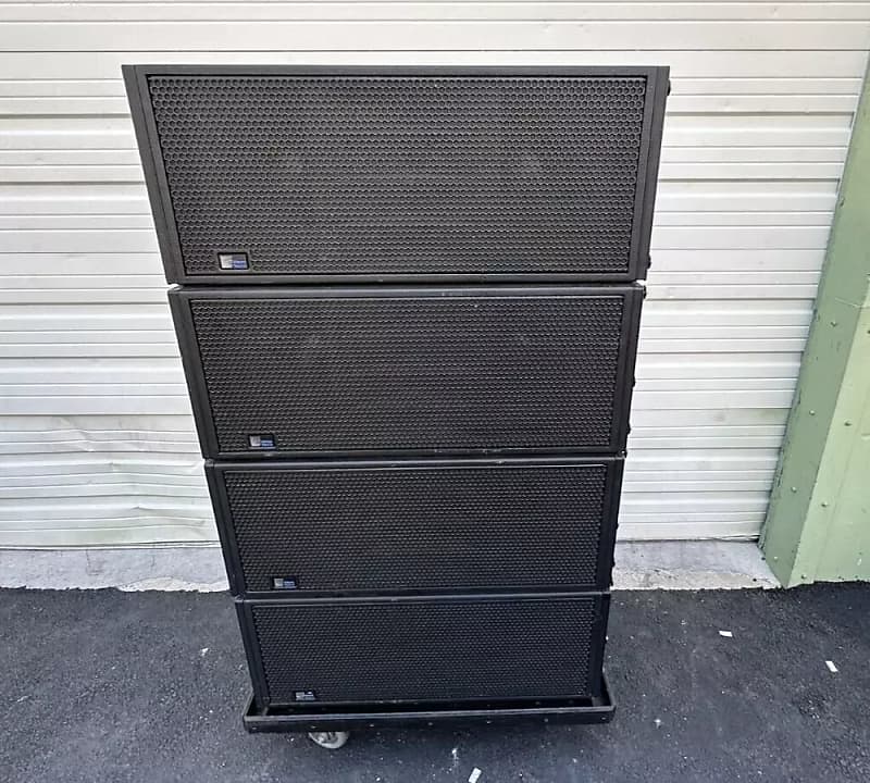 (8) Meyer Sound LYON-W Line Array Loudspeakers W/ Cart (THS) | Reverb