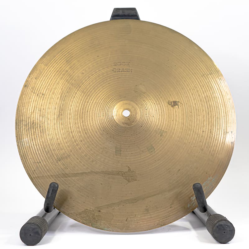 1970's Zildjian A Hollow Logo Rock Crash Cymbal - 16" - 1450g | Reverb