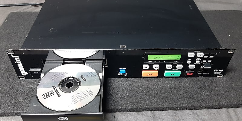 Gemini CD-110 Rack Mount Single CD Player | Reverb