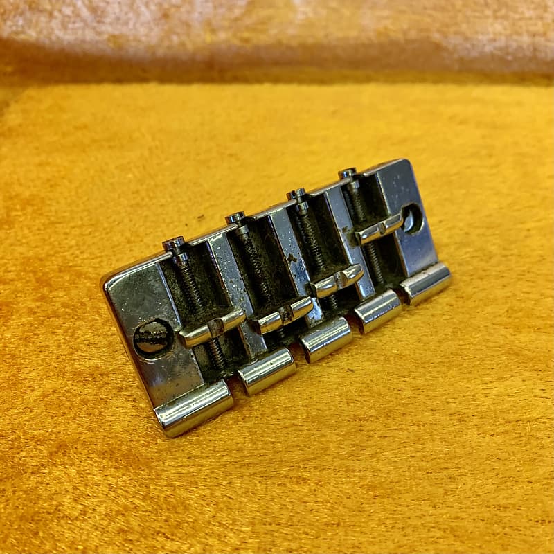 Gibson EB Bass guitar bridge c 1970’s Chrome eb0 eb3 eb4 | Reverb UK