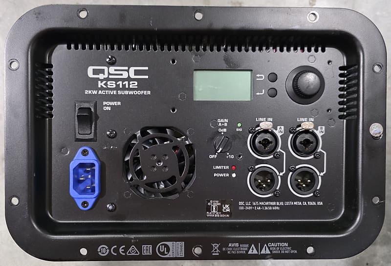 QSC KS112 Amp Module Fully Working 100% WP-200026-15 | Reverb