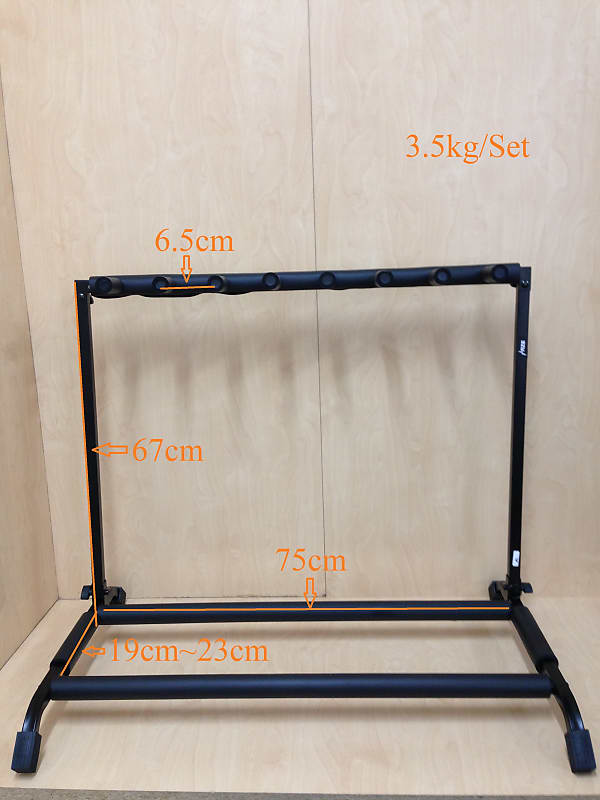 Haze GS014 Metal Structure 7-Guitar-Stand/Storage & Display | Reverb