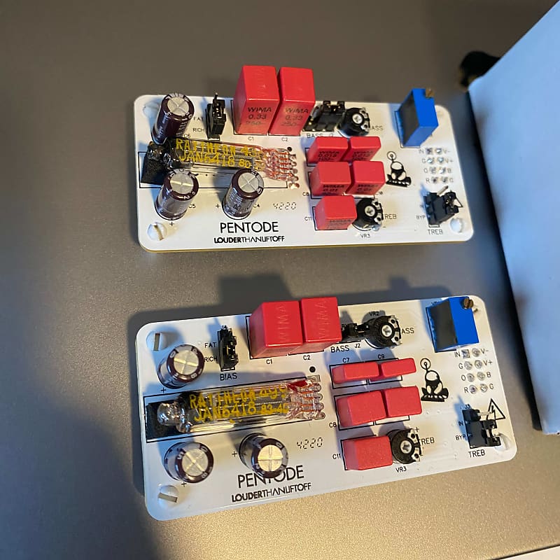 Louder Than Liftoff Pentode Tube Saturator Pair - DIYRE | Reverb