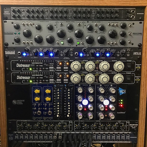 Overstayer Modular Channel Stereo Channel Strip | Reverb