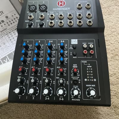 Harbinger HA60 4-Channel Powered Mixer Amplifier | Reverb