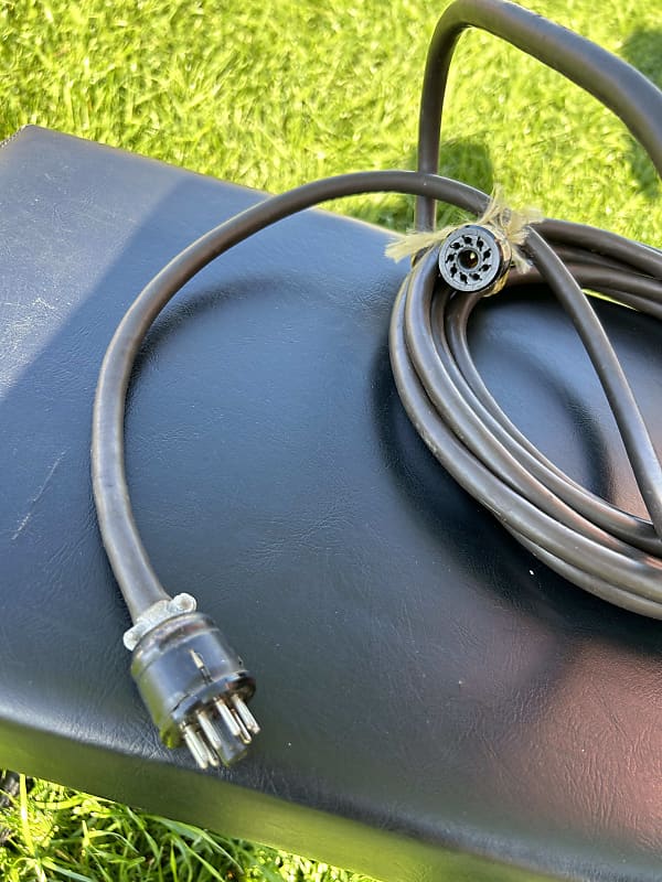 Hammond cables 1972 - brown | Reverb