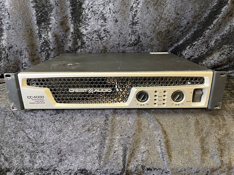 Crest Audio CC4,000 Power Amplifier (Nashville, Tennessee) | Reverb