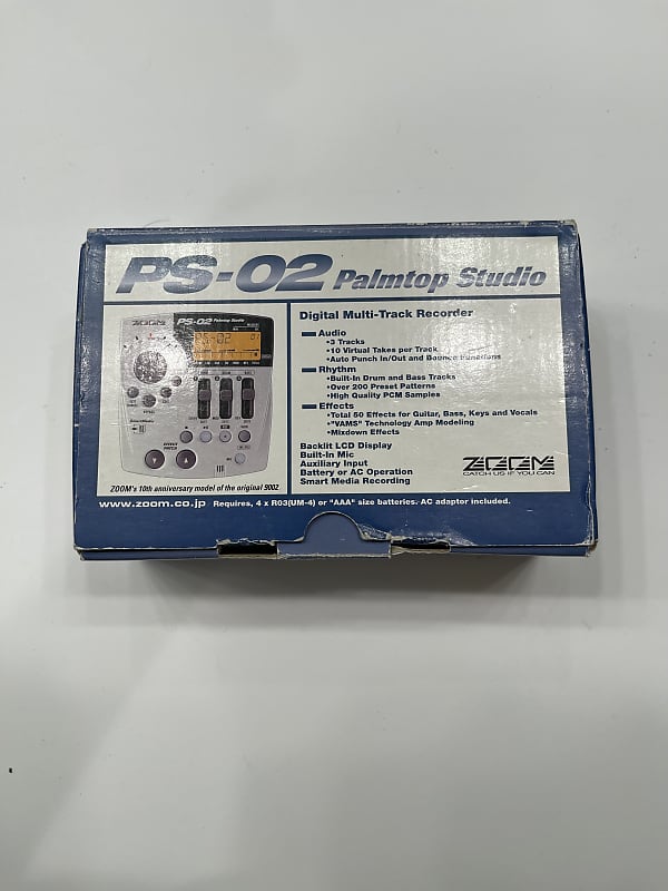 Zoom PS-02 Palmtop Studio Digital Multi Track Recorder | Reverb