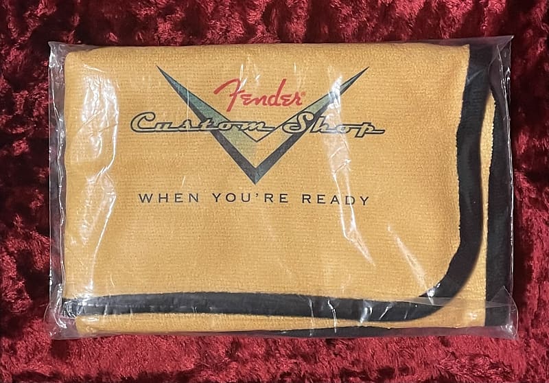 Fender USA Custom Shop Polishing Cloth - Microfiber 2021 | Reverb