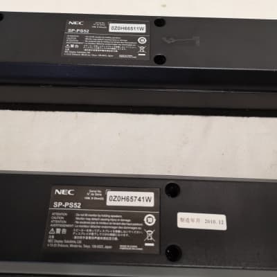NEC SP-PS52 Speakers for MultiSync LCD5220/P521/S521 #2577 | Reverb