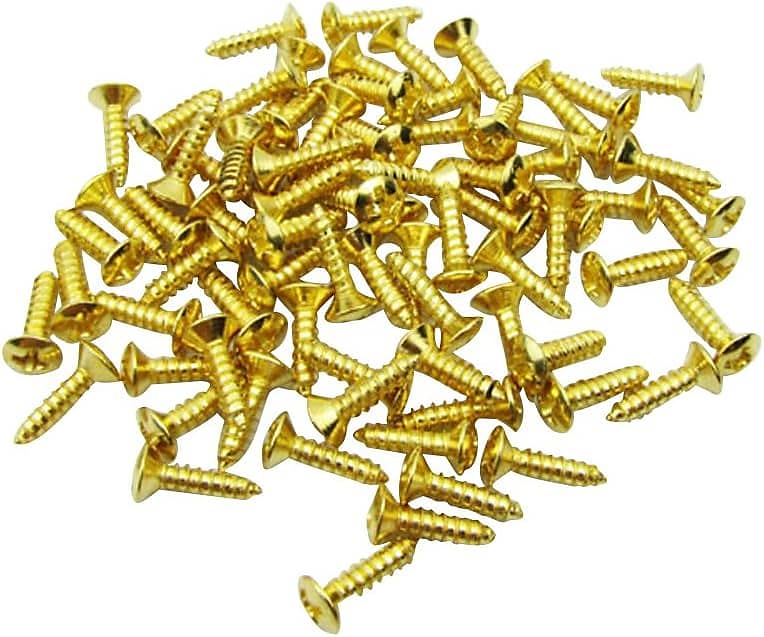 3mm Electric Guitar Pickguard Mounting Screws for Fender | Reverb