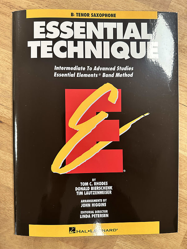 Essential Technique Bb Tenor Saxophone (Original Series) | Reverb