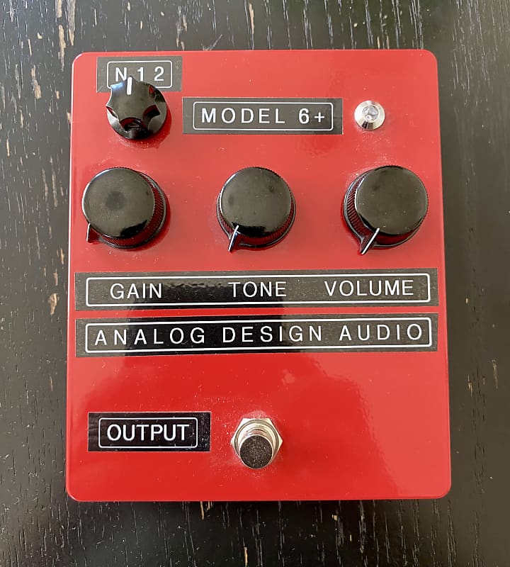Analog Design Audio Model 6+ mid 2010 - Red | Reverb
