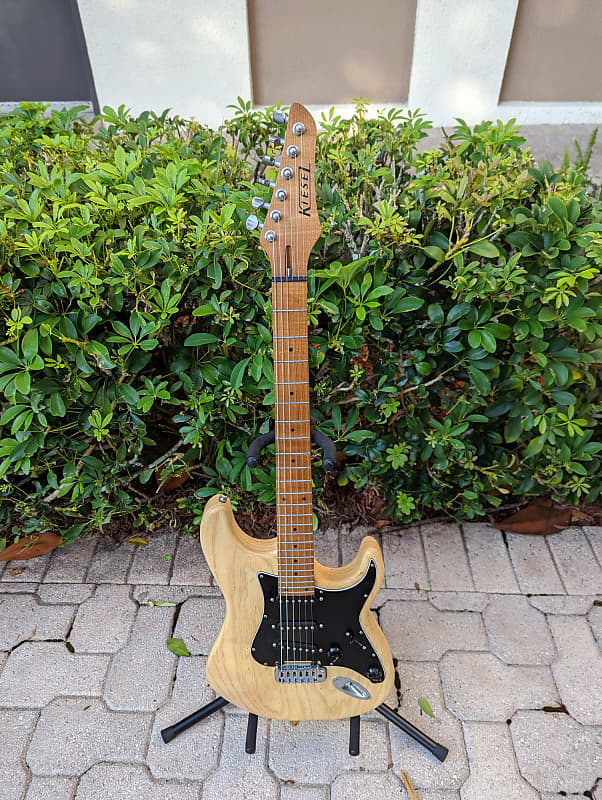 Kiesel Delos Bolt-On Ash Electric Guitar with Gig Bag! Number | Reverb