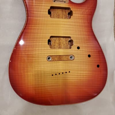 Warmoth Stratocaster® Replacement Guitar Body 2022 Cherry | Reverb