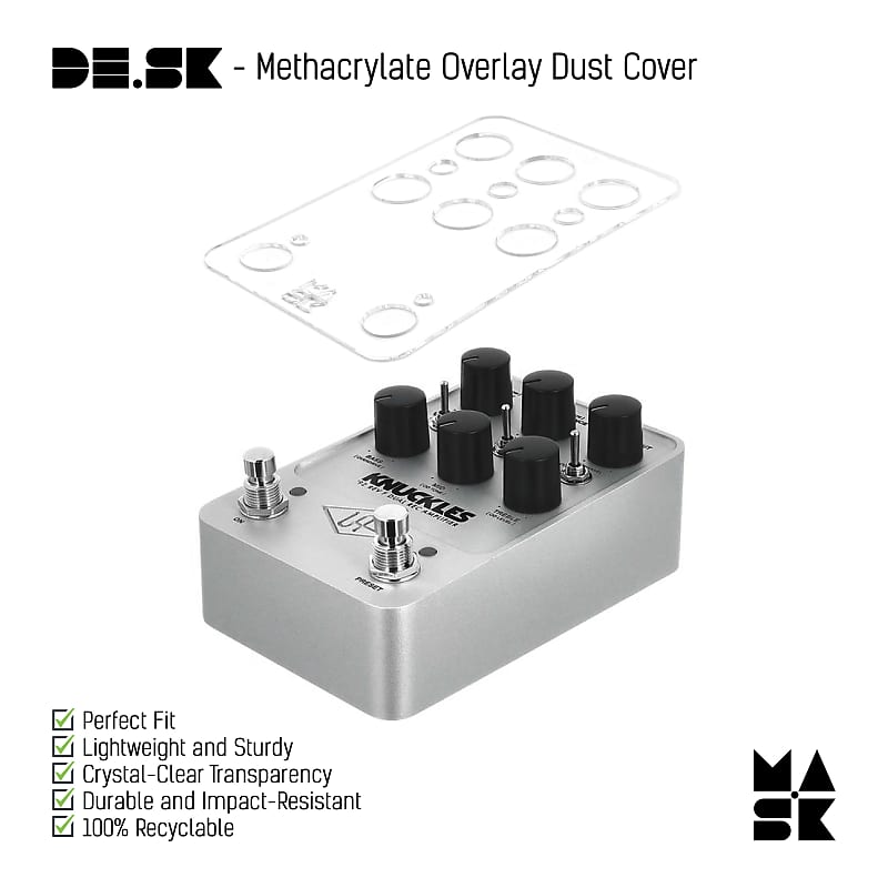 Protective Methacrylate Overlay Dust Cover for Universal | Reverb UK