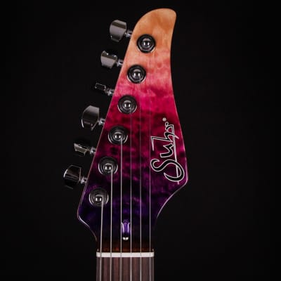 Suhr Modern Custom Color Trans Purple Gradient w/ Purple Back | Reverb