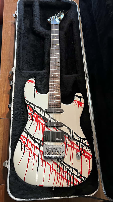 Charvette Charvel - Color splatter | Reverb