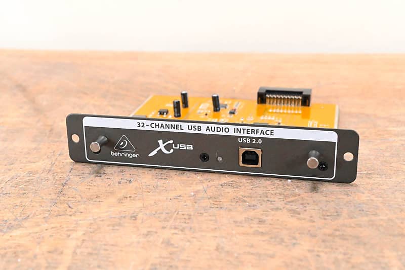 Behringer X-USB 32-Channel Audio Interface Expansion Card for | Reverb