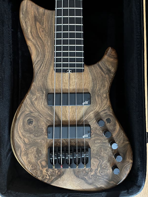 Alpher Mako Elite 5 string bass guitar - Satin | Reverb UK