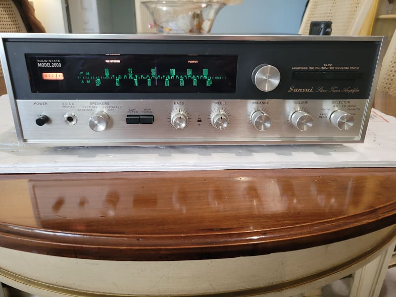 Sansui 2000 Solid State Stereo Receiver | Reverb