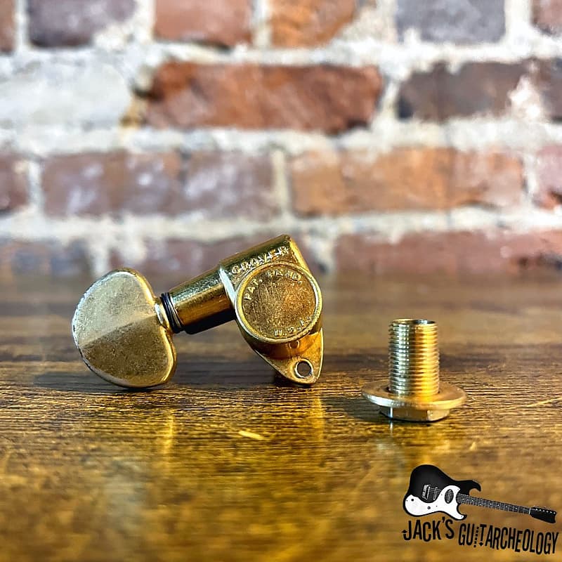 Grover Futura Pat. Pend. Tuner - Right *USED* (1960s - Gold) | Reverb