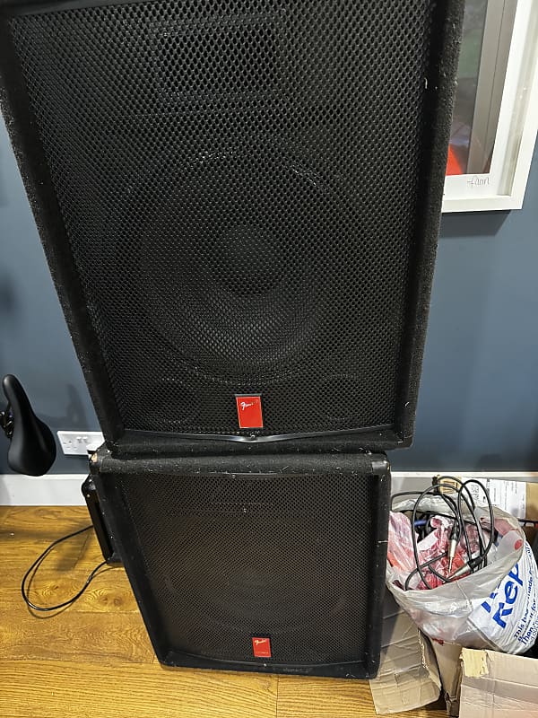 Fender 115 ELC PA Speakers - Good | Reverb UK