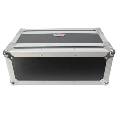 ProX X-4U7D 4U Deluxe Effects Rack 7" Deep Rail to Rail with | Reverb