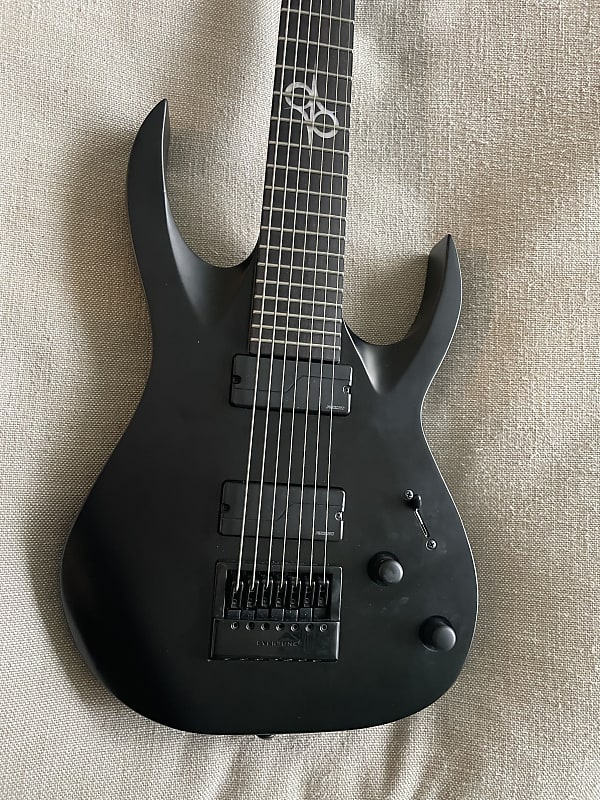 Solar Guitars A.17AC - Carbon Black Matte | Reverb