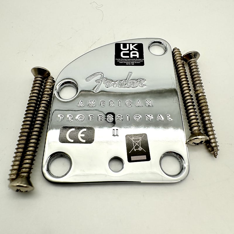 Fender American Professional II Contour Neck Plate Mint 24069 | Reverb