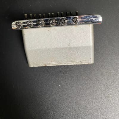 Fender American standard bridge 2 pivots with Graphtech | Reverb