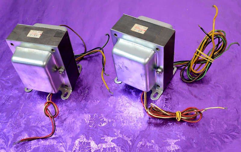 Pair Drake UK 100 Watt Output Transformers For D.I.Y. Amp | Reverb